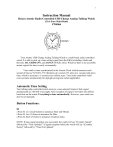 Reizen Atomic Talking Watch 704066 Instruction Manual: AI Chat & PDF ...