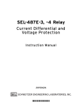 SEL-787 Transformer Relay Manual: AI Chat & PDF Access | Manualzz