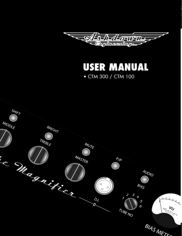 Ashdown Engineering CTM User manual | Manualzz