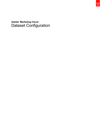 Dataset Configuration User Guide | Manualzz