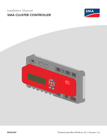 SMA Cluster Controller CLCON-S-10, CLCON-10 Installation Manual | Manualzz