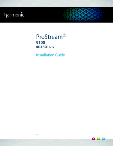 Harmonic ProStream 9000 17.5 Installation Guide | Manualzz