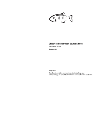 GlassFish Server 4.0 Installation Guide - Download & Learn | Manualzz