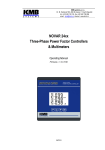 KMB NOVAR Power Factor Controllers Operating Manual | AI Chat & PDF ...