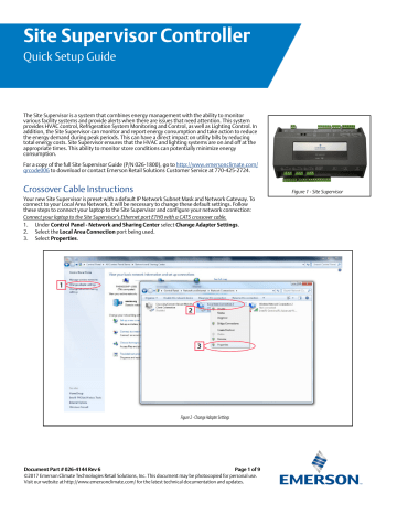 Site Supervisor Controller Quick Setup Guide | Manualzz