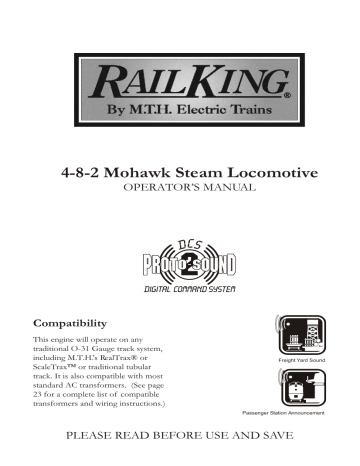MTH 30-1394-1 Operating Instructions | Manualzz