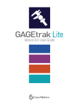 GAGEtrak User Guide - Calibration Management Software | Manualzz