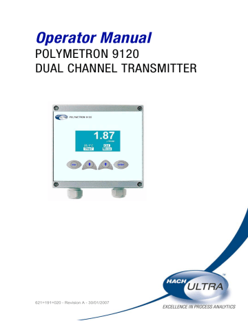 POLYMETRON 9120 Operator Manual | Manualzz