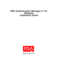 RSA Authentication Manager 8.1 Administrator's Guide | Manualzz