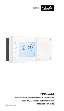 Danfoss TPOne M Installation Guide | Manualzz