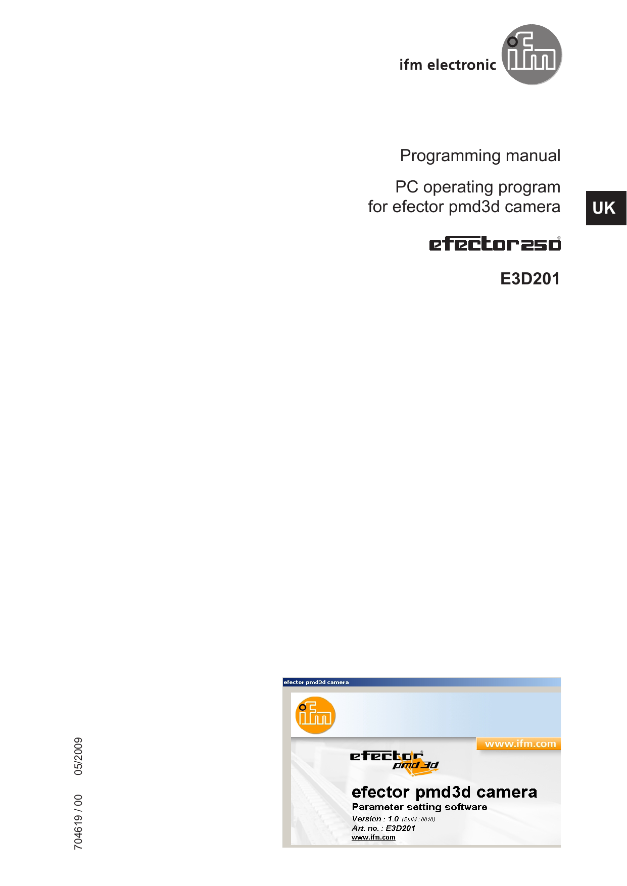 IFM O3D201 3D camera Owner's Manual | Manualzz