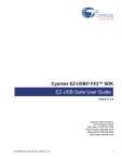 Cypress EZ-USB FX3 SDK User Guide | Manualzz