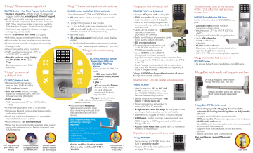 Alarm Lock dk3000 Brochure | Manualzz