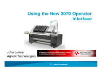 Keysight 3070 Operator Interface User Manual | Manualzz