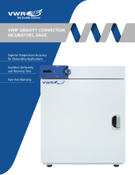 VWR Basic - User manual, instruction manual, Data Sheet