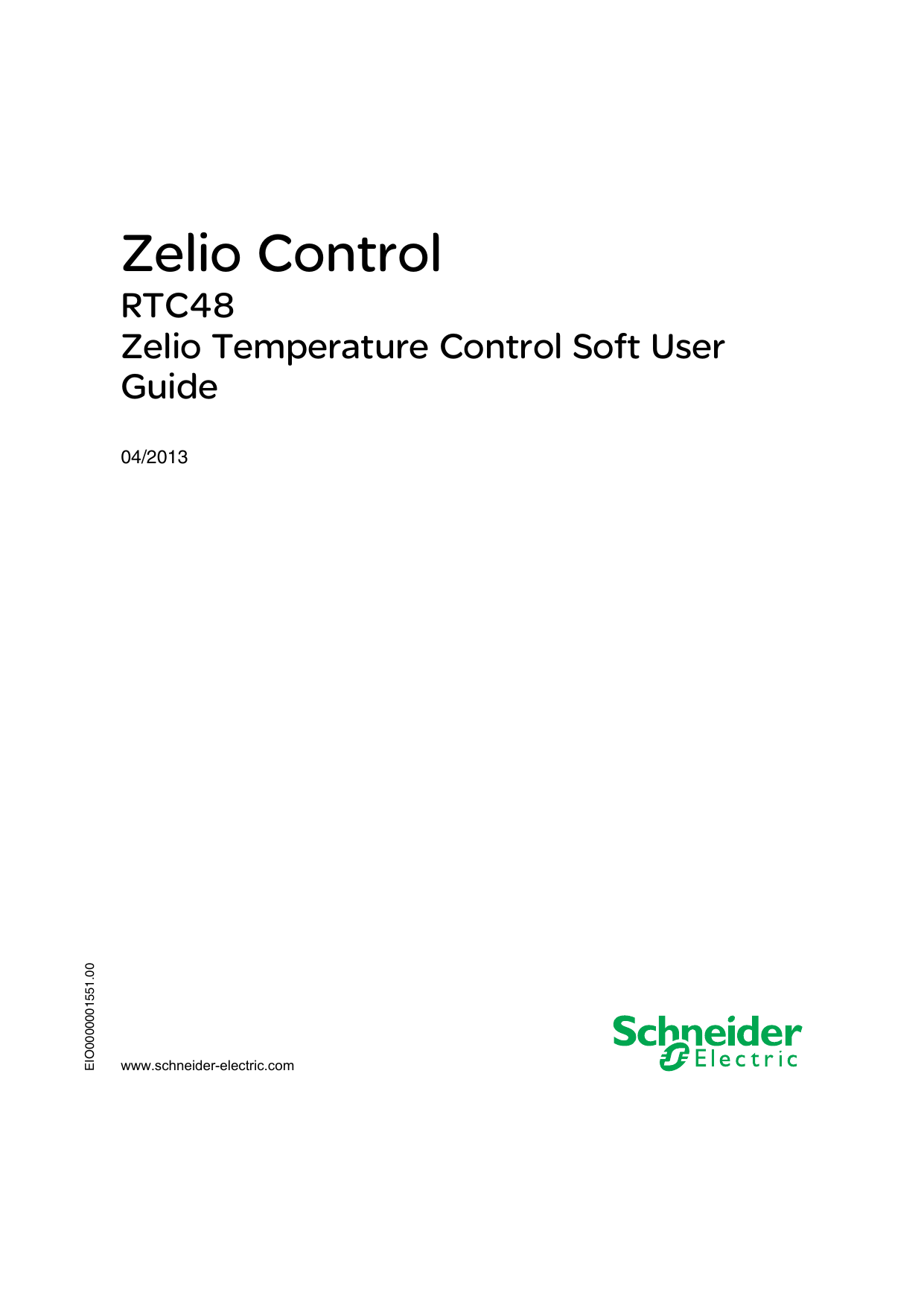 Eurotherm Zelio RTC48 User Guide | Manualzz