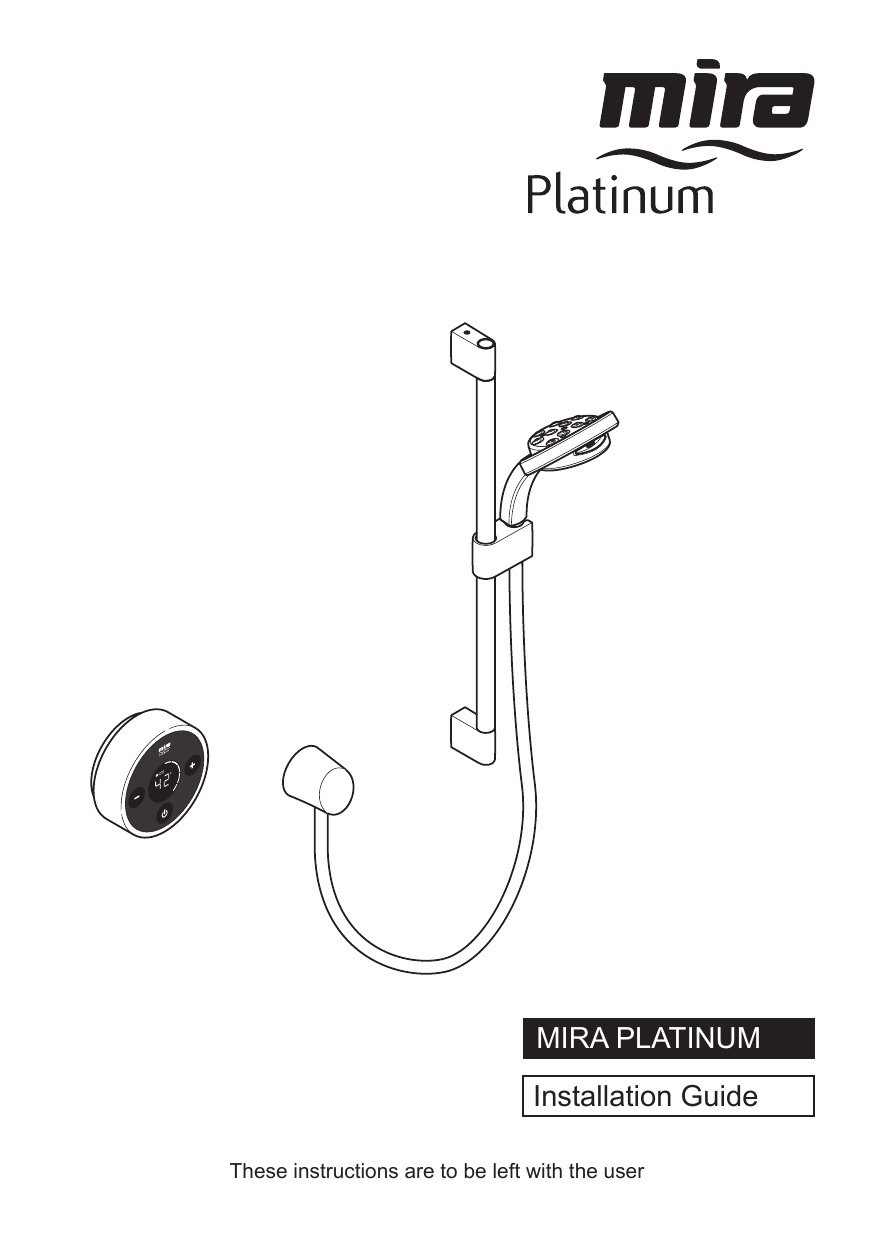 Mira Platinum Shower Installation Guide at Anthony Klein blog