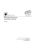ETC PARADIGM Configuration Manual - Architectural Control Processor ...
