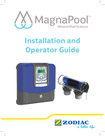 Zodiac Pool Systems MagnaPool Installation And Operator's Manual | Manualzz