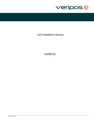 VERIPOS LD5 Installation Manual | Manualzz