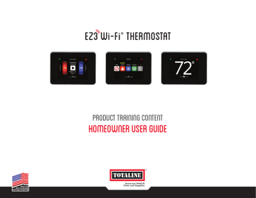 TOTALINE EZ3 Homeowner User Manual | Manualzz