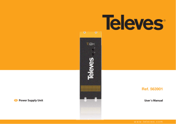 Televes 24V-5A power supply For several modules User manual | Manualzz
