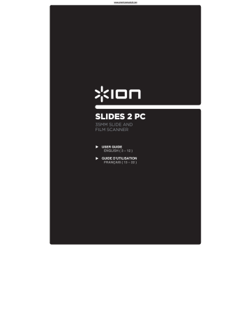 ION SLIDES 2 PC User Guide | Manualzz