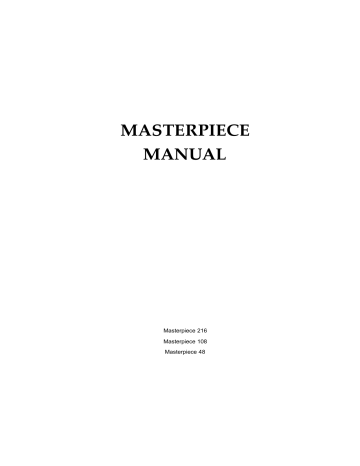 Pulsar Masterpiece 48 manual | Manualzz