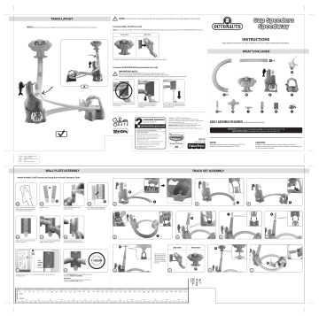 Mattel Fisher-Price Octonauts Gup Speeders Speedway Instruction Sheet ...