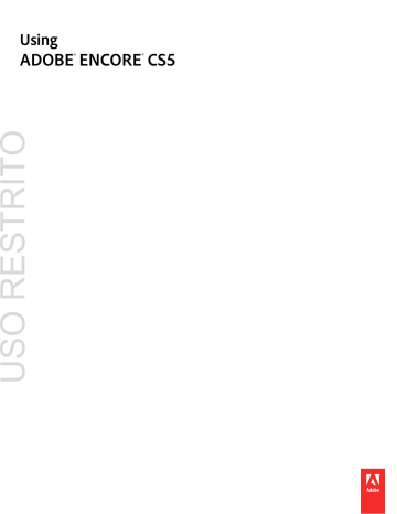 Adobe Encore CS5 User Manual | Manualzz
