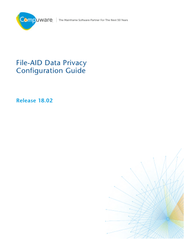 Compuware File-AID Data Privacy Configuration Guide - Release 18.02 ...