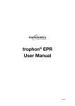 Nanosonics trophon 2 User manual | Manualzz