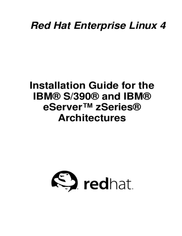 Red Hat Enterprise Linux 4 Installation Guide | Manualzz