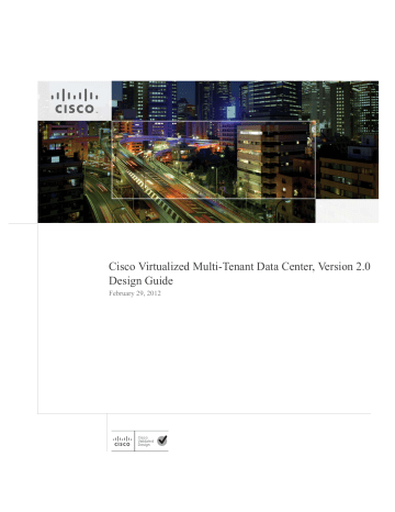 Cisco Virtualized Multi-Tenant Data Center VMDC Design Guide | Manualzz