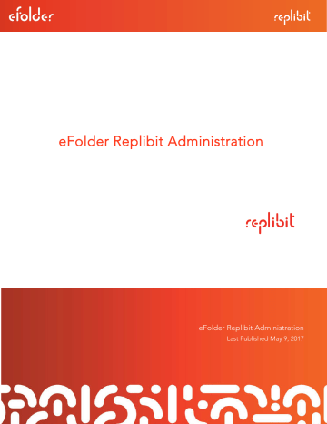 eFolder Replibit Administration Guide | Manualzz