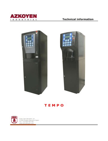 Azkoyen Tempo MI Technical information | Manualzz