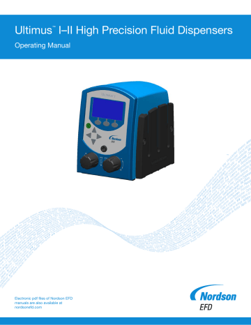 Nordson Ultimus II Operating Manual | Manualzz