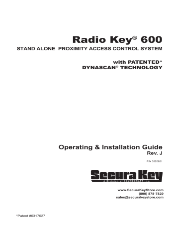 Radio Key® 600 | Manualzz