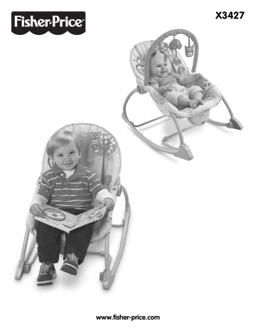 Mattel Infant to Toddler Rocker Instruction Sheet | Manualzz