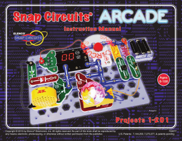 Snap Circuits Arcade SCA-200 Instruction Manual | Manualzz