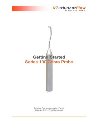 Series 100 Cobra Probe Getting Started | Manualzz