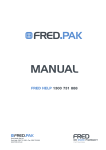 Fred Dispense User Manual | Manualzz