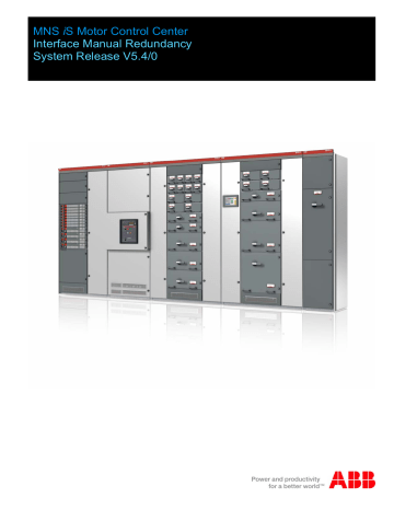 ABB MNS iS Redundancy Interface Manual | Manualzz