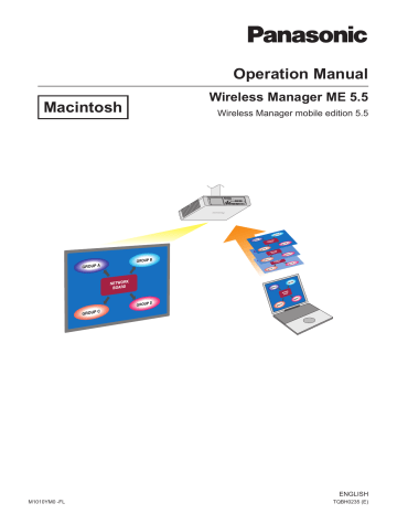 Panasonic Wireless Manager ME 5.5 Operation Manual | Manualzz