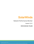 SolarWinds Orion NPM User Manual | Manualzz