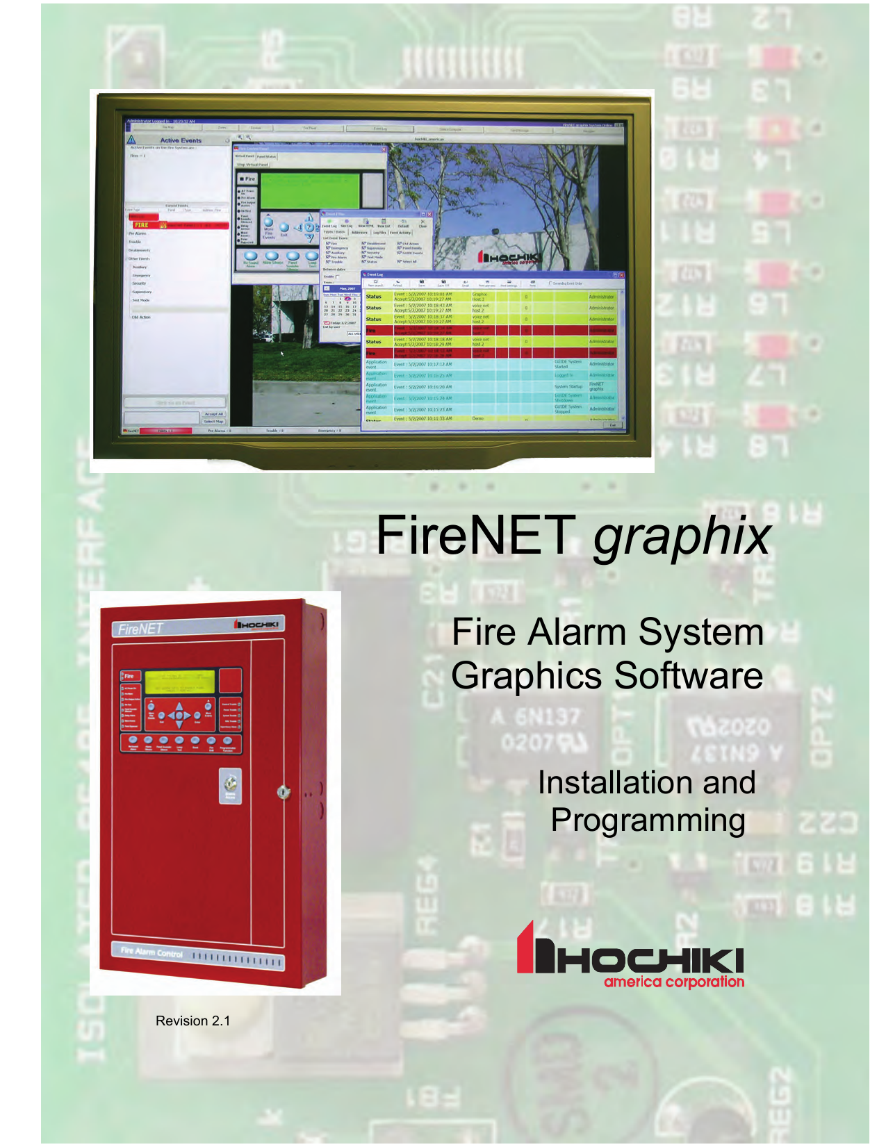 Hochiki FireNET Graphix Installation Instructions | Manualzz