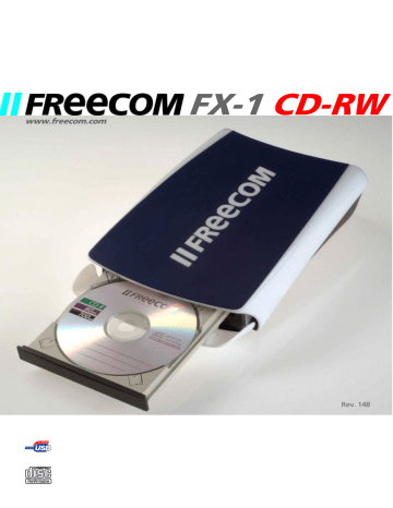 FREECOM FX-1 CD-RW User Manual | Manualzz