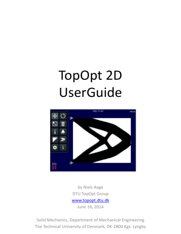 TopOpt 2D User Guide | Manualzz