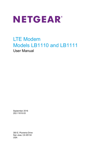 Netgear LB2120-100EUS User manual | Manualzz