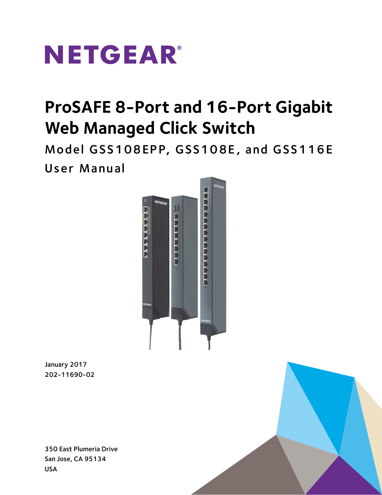 Netgear SWITCH GS105E-200PESSWITCH GS108E-300PES Owner Manual | Manualzz
